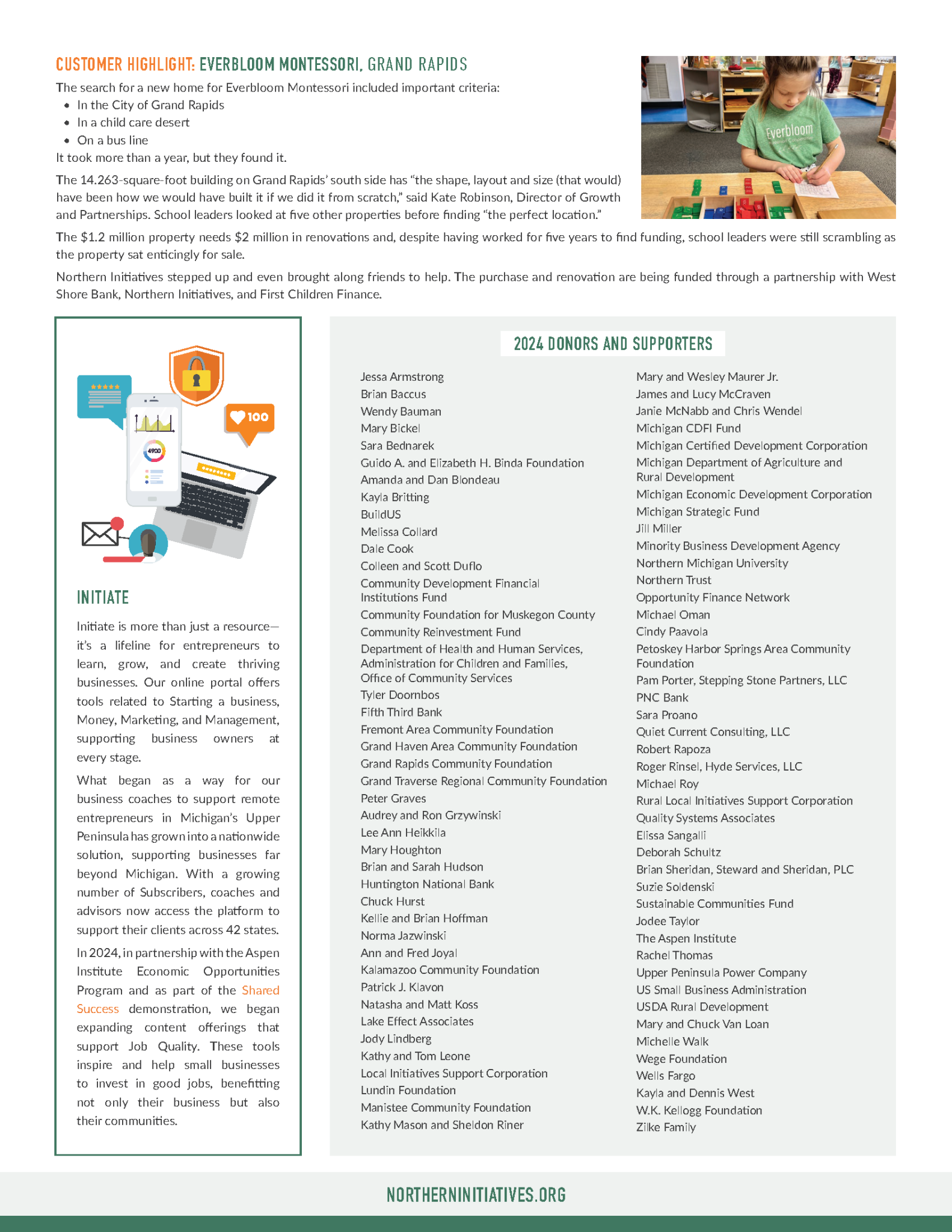 Annual Report - Northern Initiatives